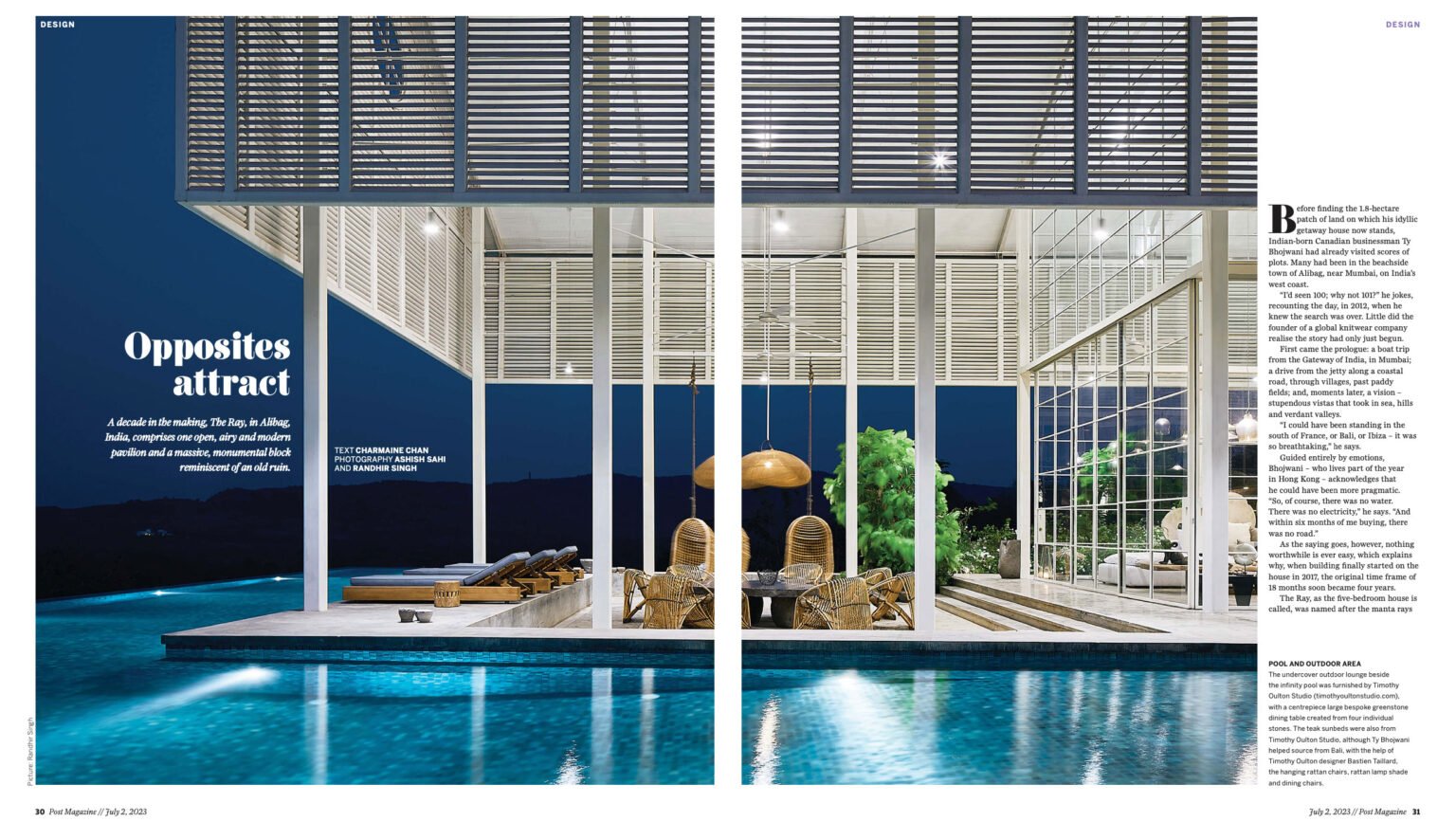 Post Magazine showcases The Ray on its cover